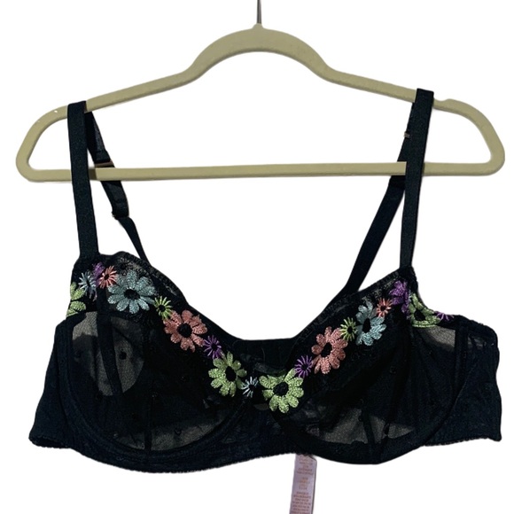 Savage X Fenty | Intimates & Sleepwear | Savage X Fenty Black Floral ...